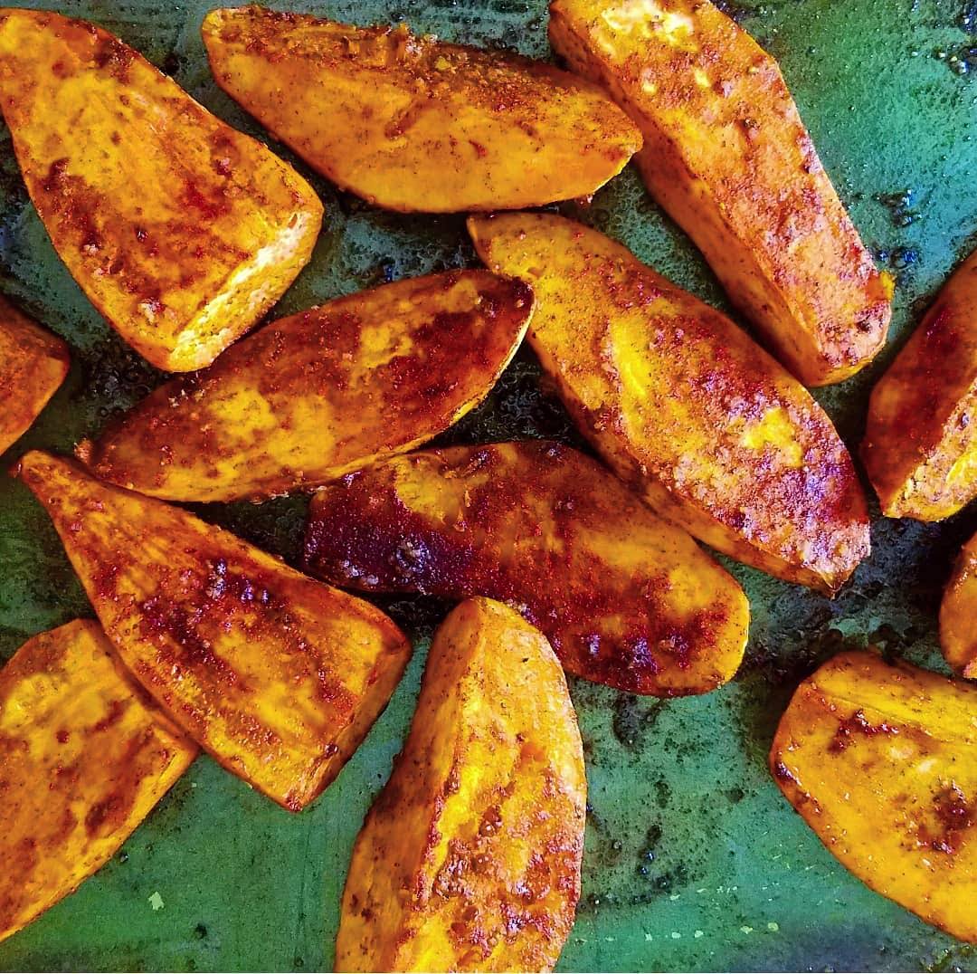 Turmeric Sweet Potatoes – Meem's Kitchen