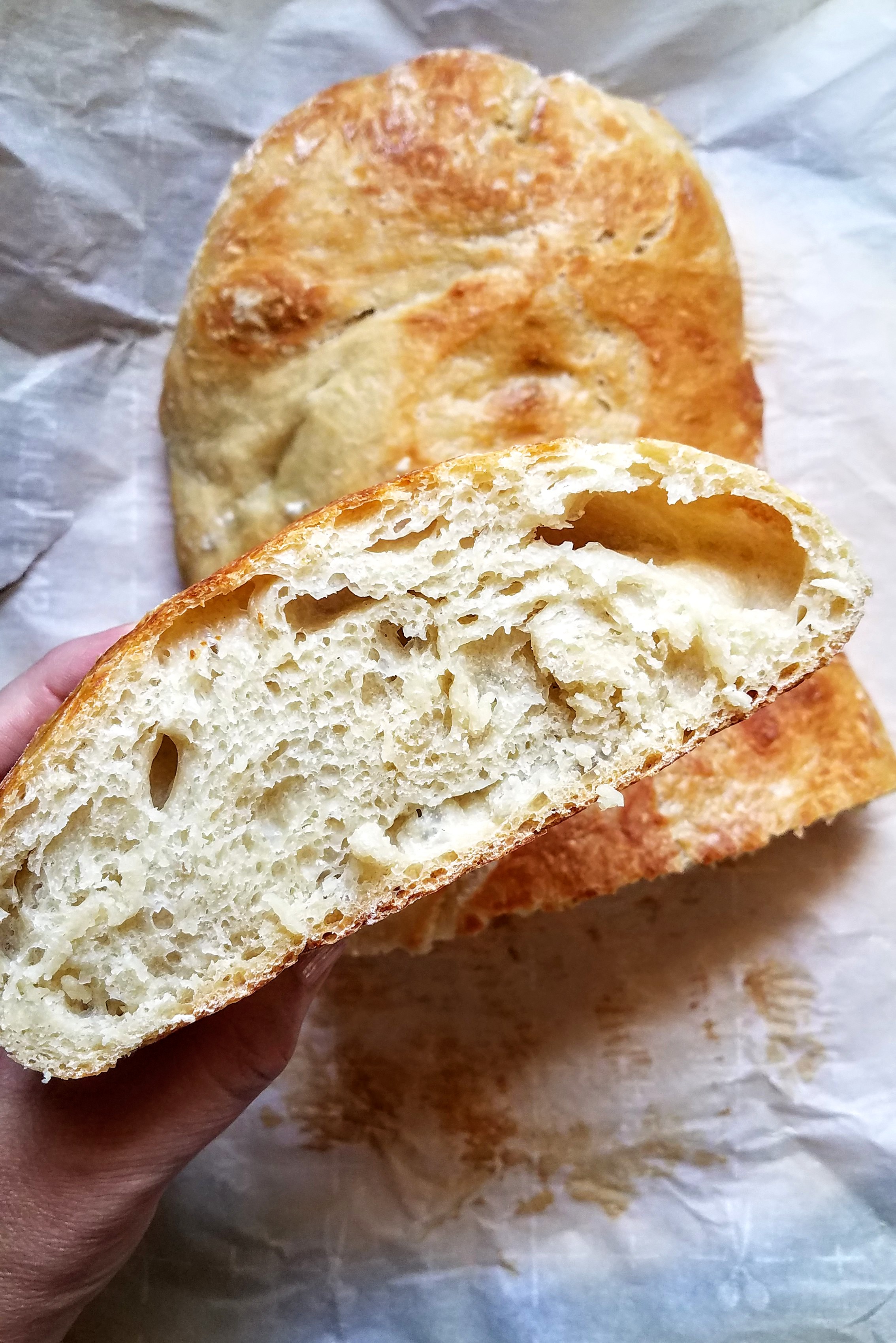 Overnight Dough Bread Loaf – Meem's Kitchen